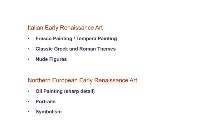 Renaissance Art | PPT