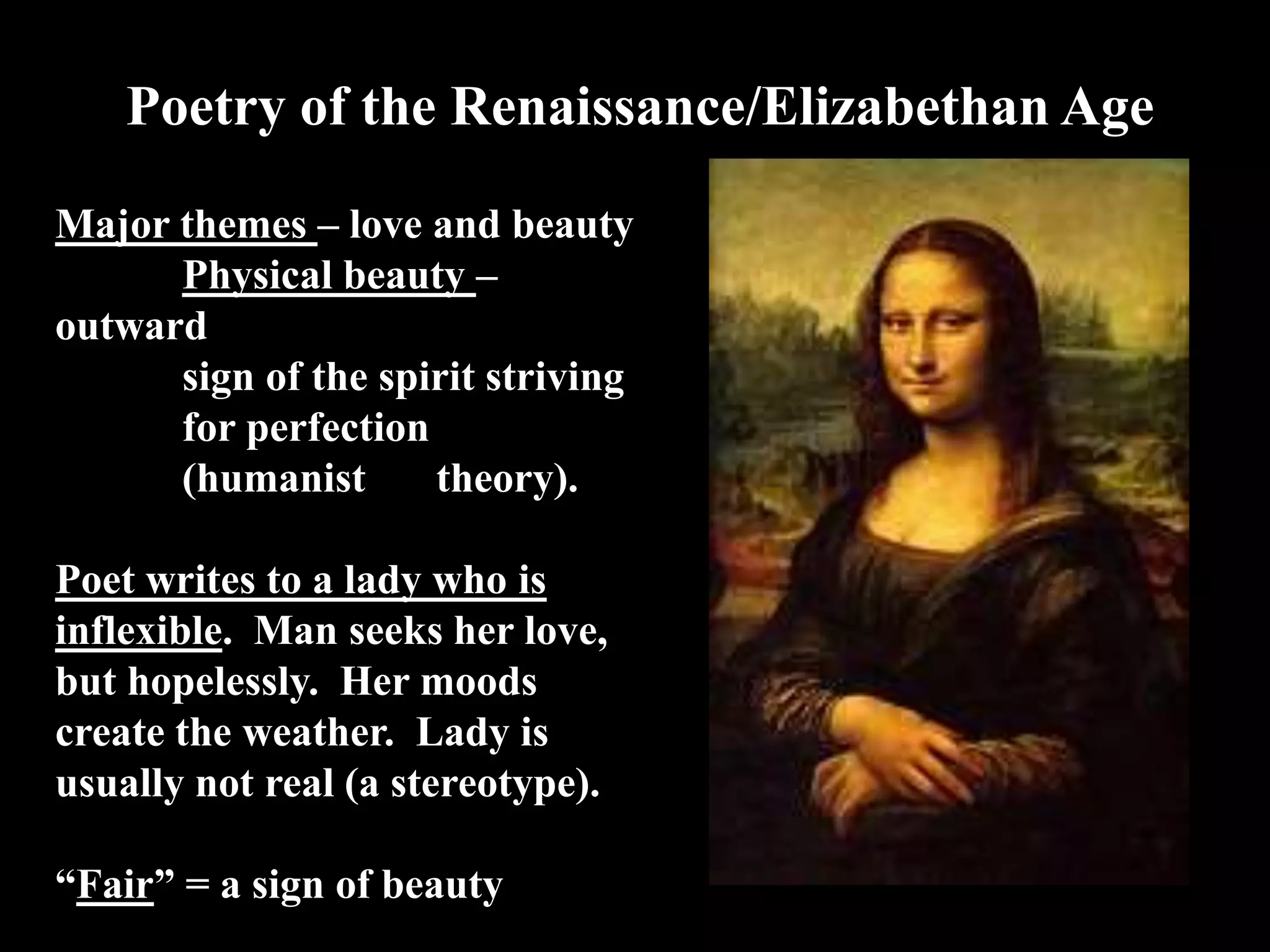 Renaissance - Thomas Wyatt - The Sonnet | PPT