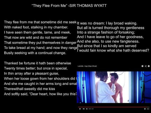 Renaissance - Thomas Wyatt - The Sonnet | PPT | Christianity | Religion & Spirituality