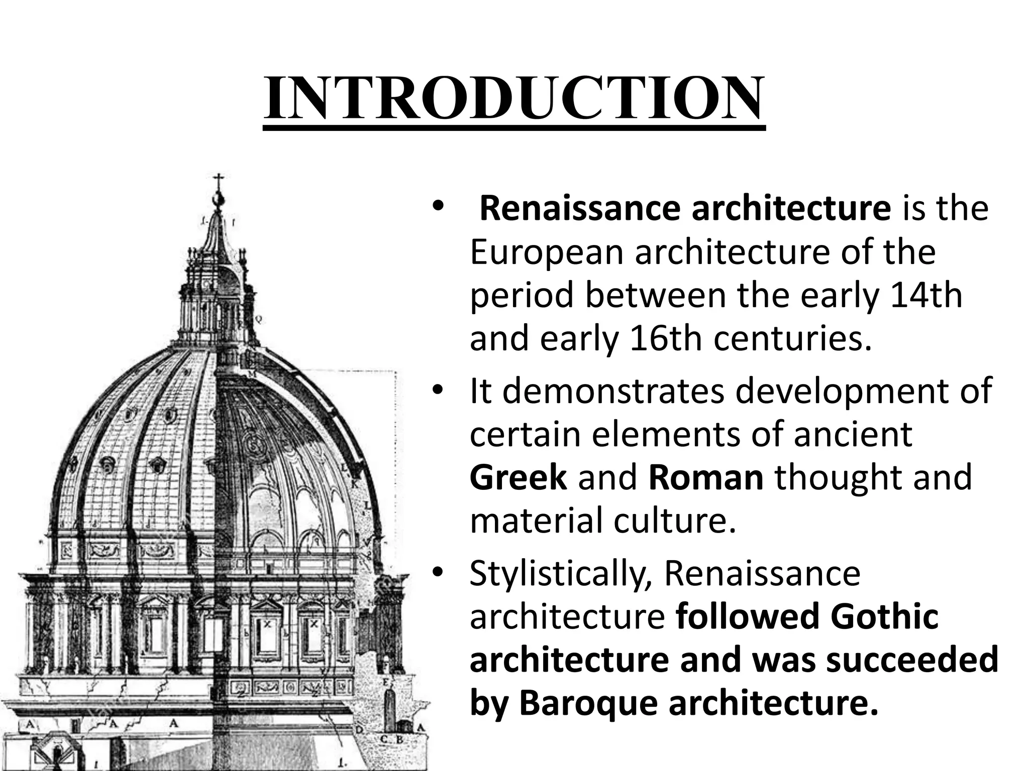 Renaissance Architecture | PPTX