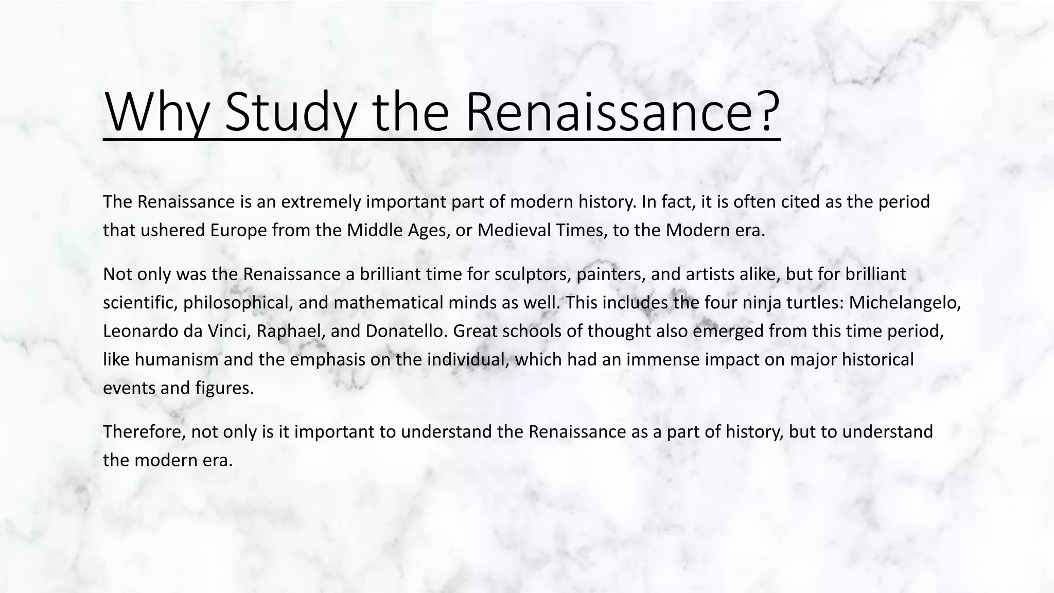 Renaissance | PPT