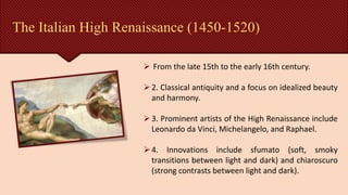 Renaissance.pptx........................ | PPTX | Design | Fine Art