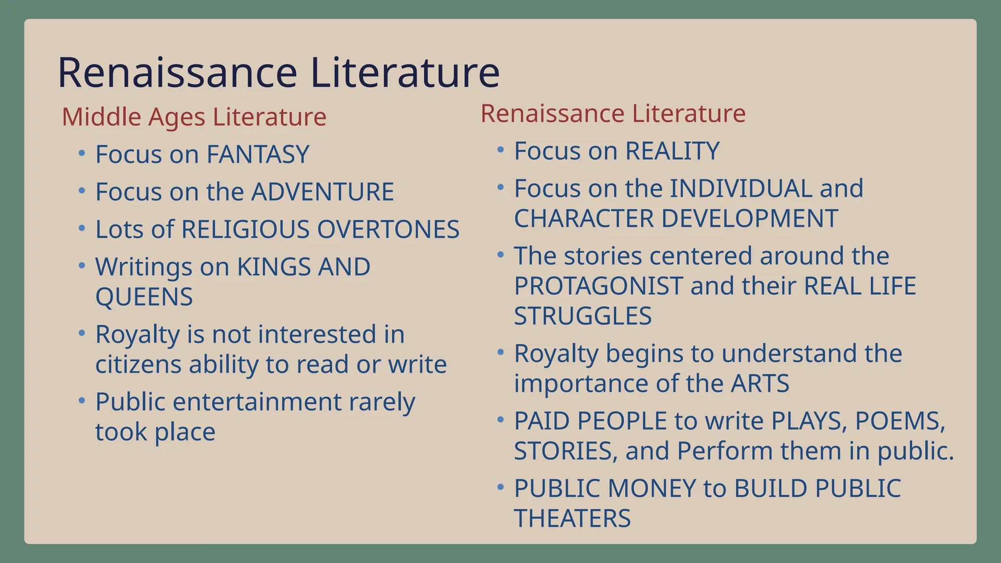 RENAISSANCE.pptx with activity and key a | PPTX