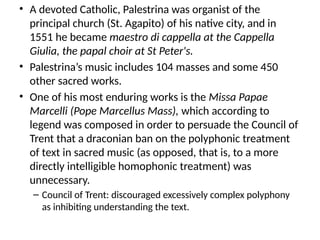 Renaissance era and madrigal music and ins | PPT