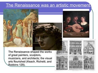 Renaissance.ppt. in history of English literature | PPT