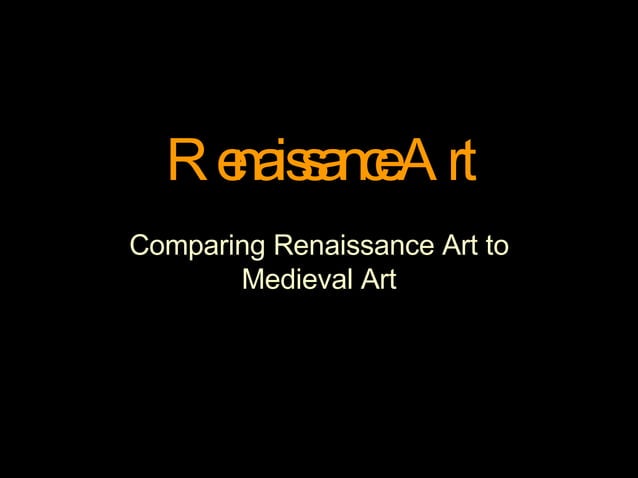 Renaissance Art Lecture | PPT