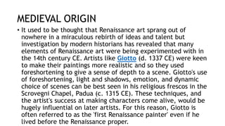 RENAISSANCE--ART PPT IN ART APPRECIATION | PPTX
