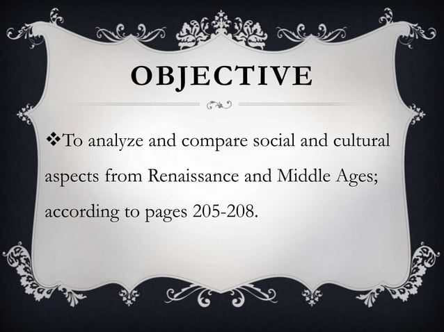 Comparison between Middle Ages and Renaissance | PPTX