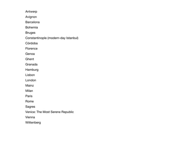 Renaissance Timeline & Materials | PPT