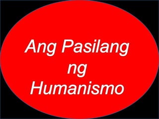 about Renaissance period (tagalog) | PPTX