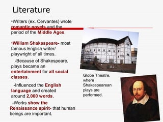Renaissance Advancements in Literature, Science, the Arts | PPT