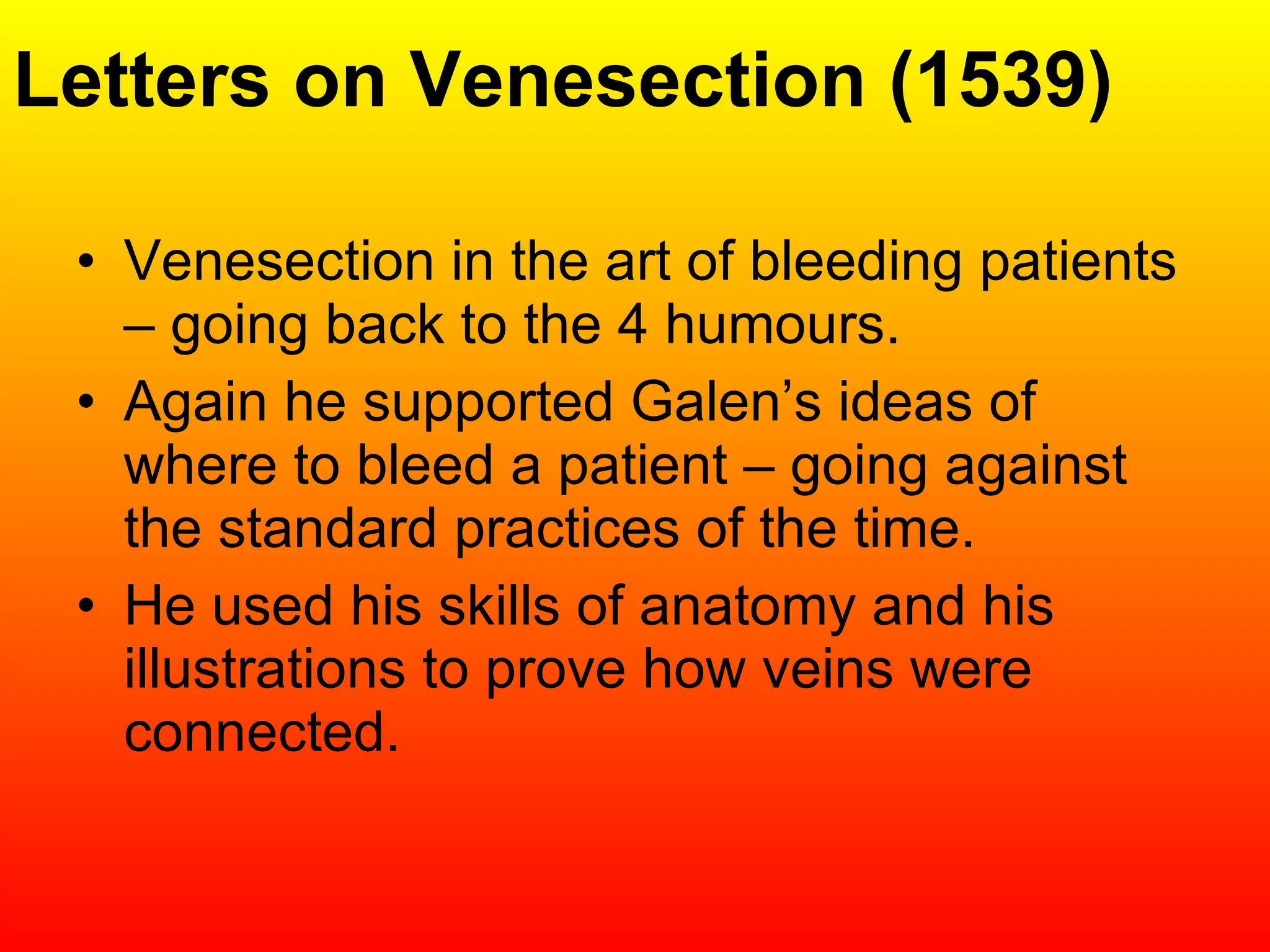 Renaissance Anatomy | PPT