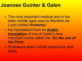 Renaissance Anatomy | PPT
