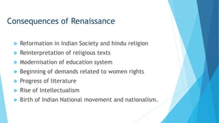 Indian Renaissance Raja Ram M Roy | PPT