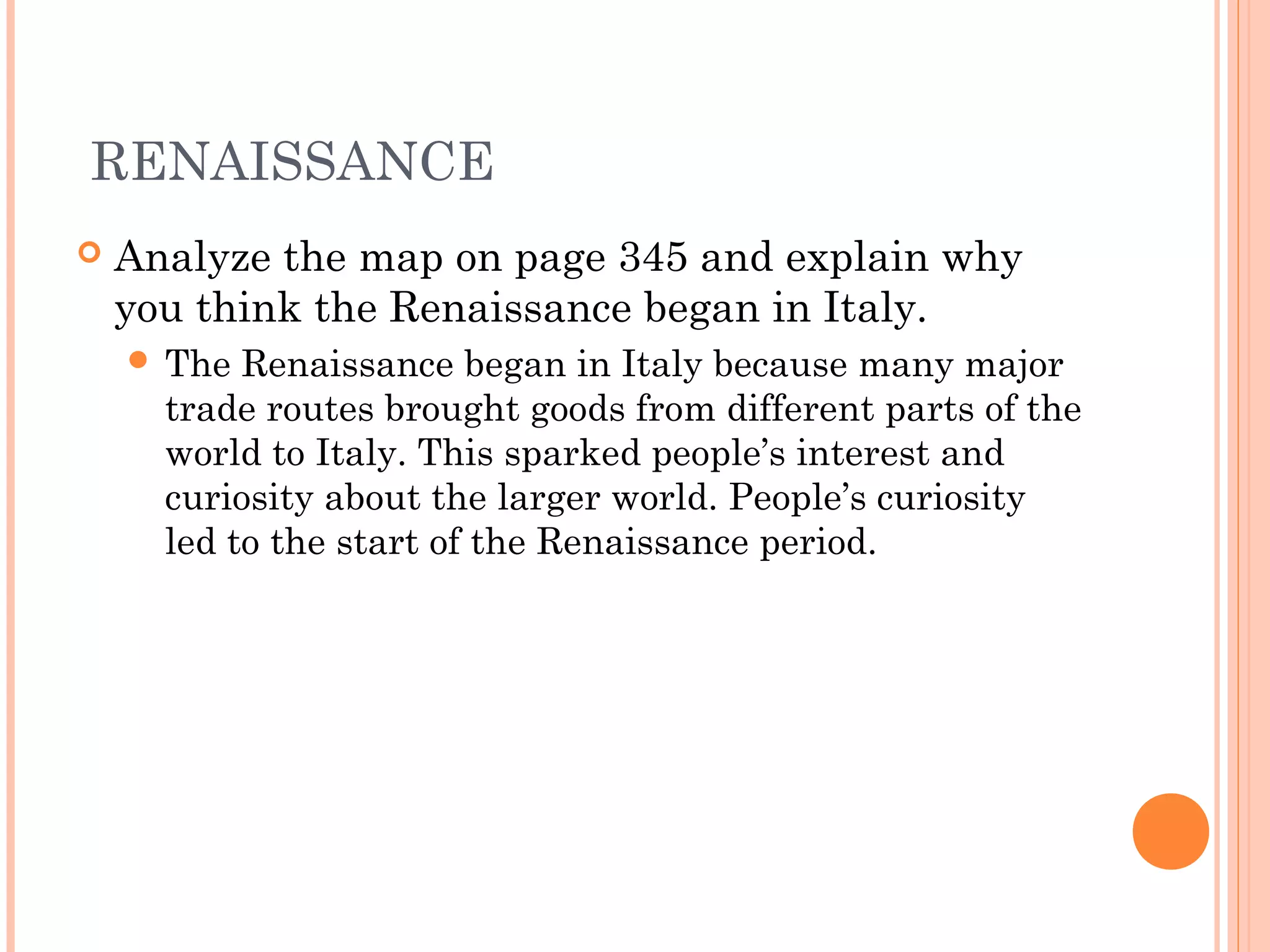 Renaissance and reformation | PPT