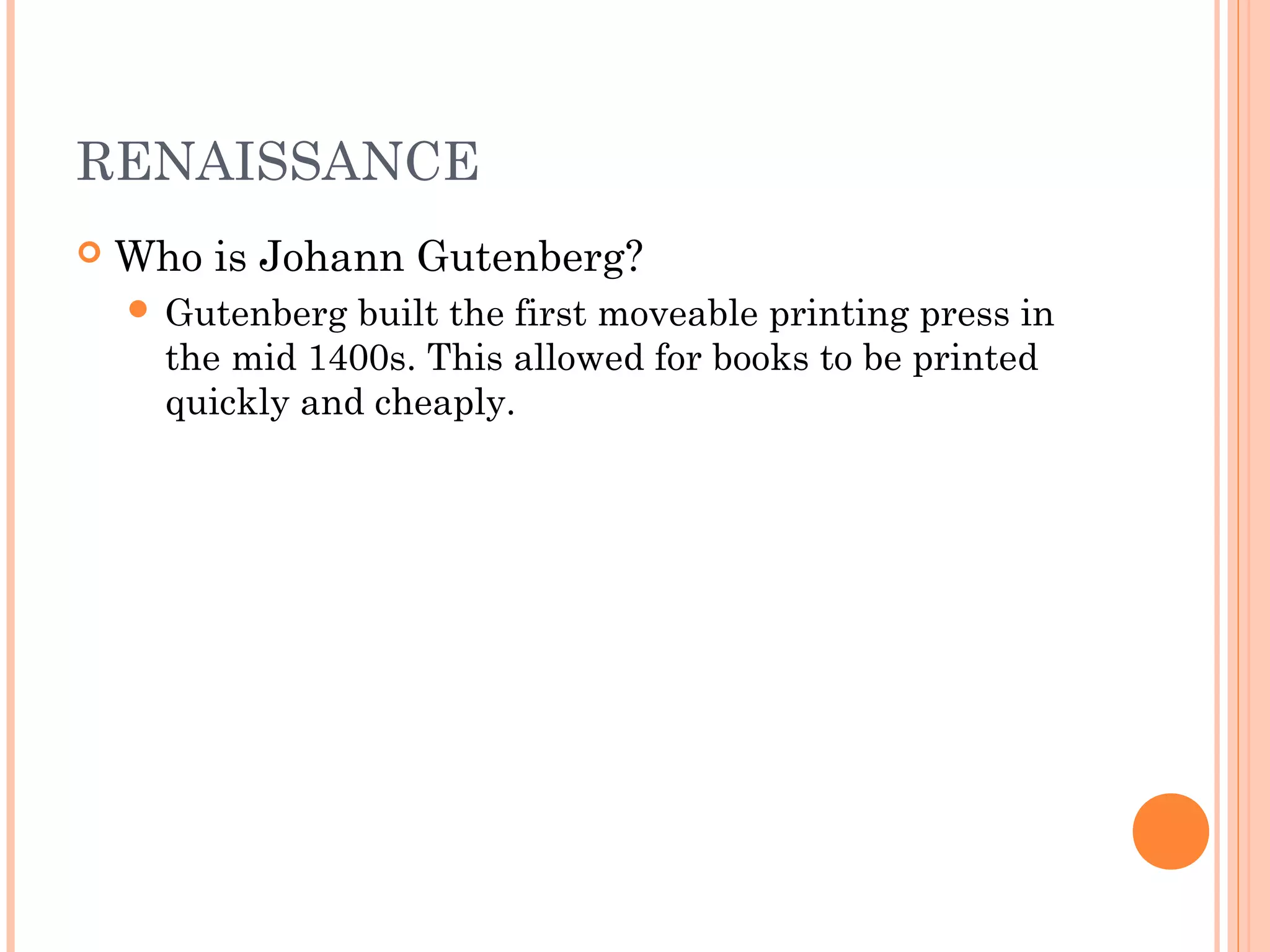 Renaissance and reformation | PPT