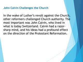 Renaissance and Reformation art pintings | PPTX