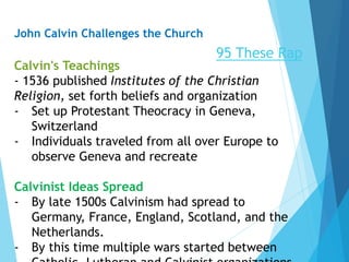 Renaissance and Reformation art pintings | PPTX