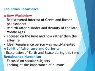 Renaissance and Reformation art pintings | PPTX