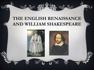Renaissance Literature Shakespeare