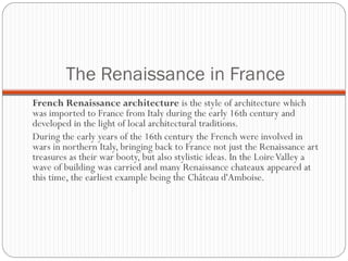 renaissance architecture, history of Architecture | PDF