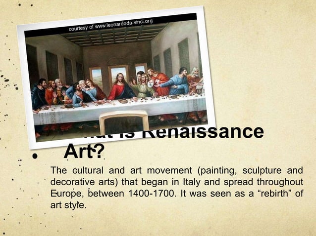 Renaissance Art | PPT