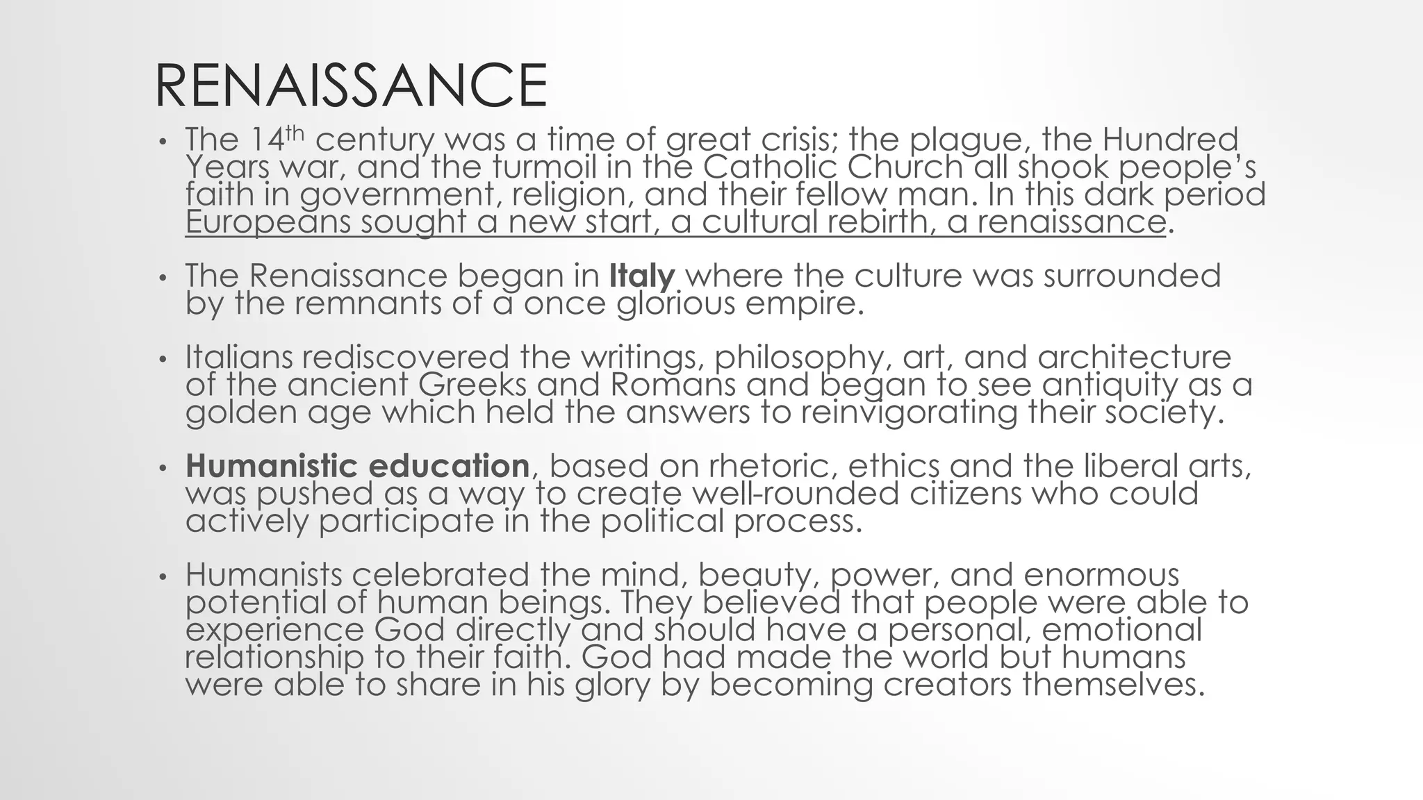 Renaissance art | PPTX