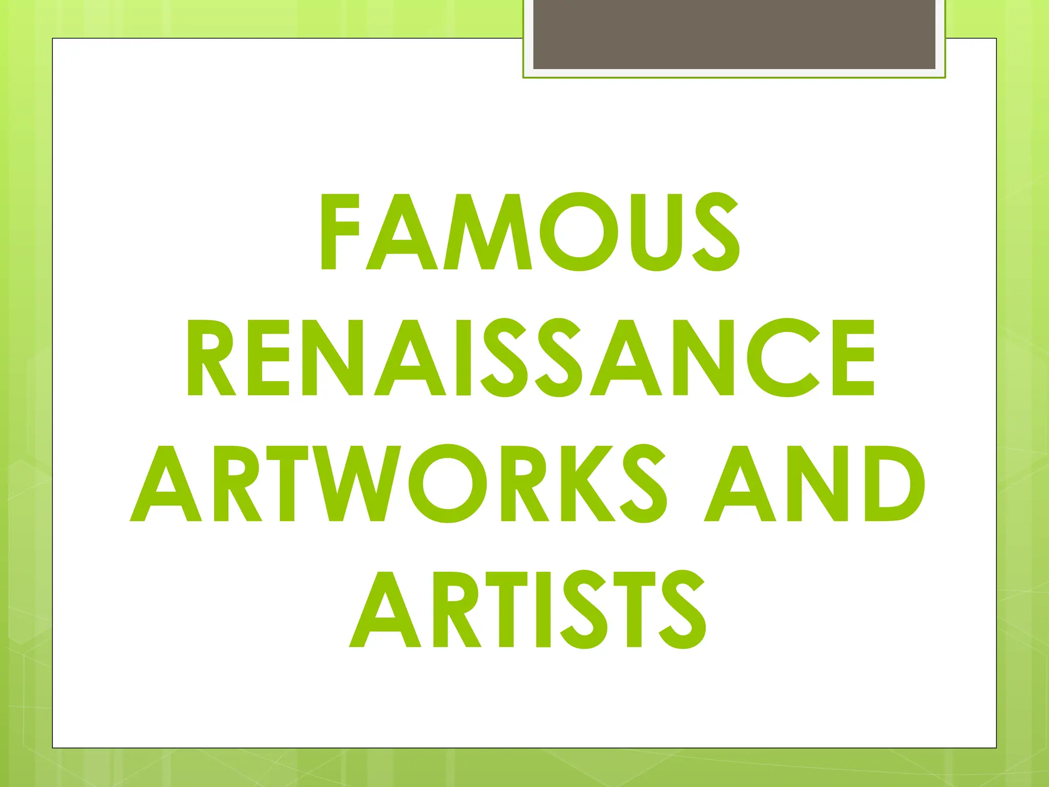 Renaissance Art and Baroque1400 &1600.pptx