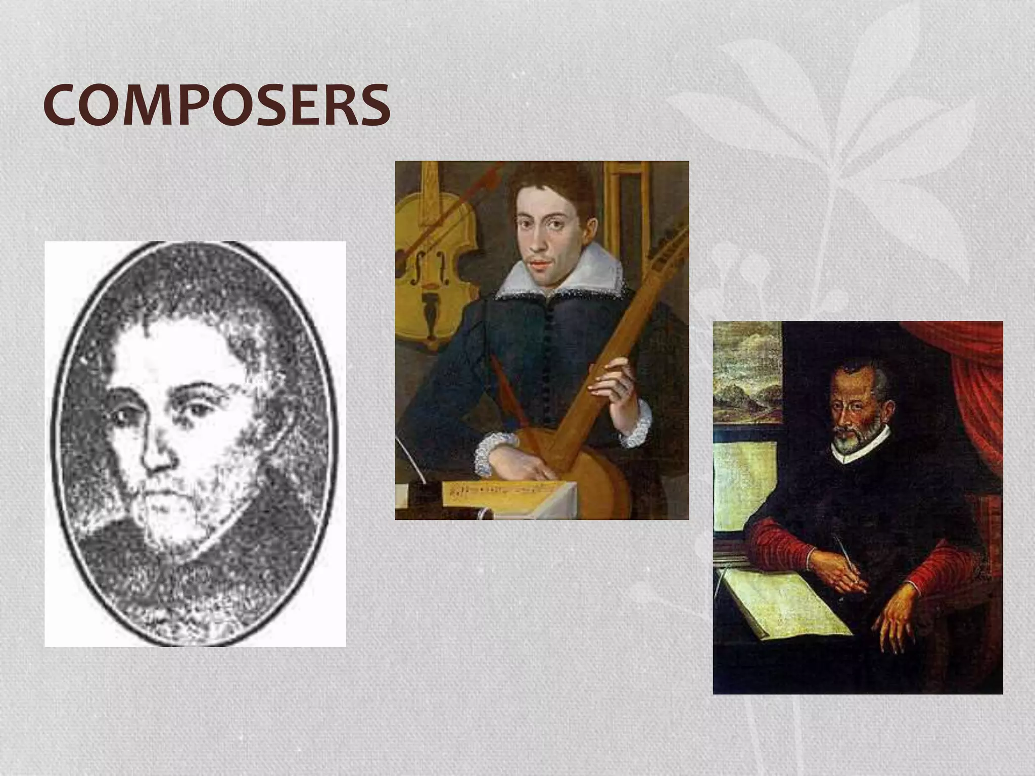 Renaissance composers | PPTX