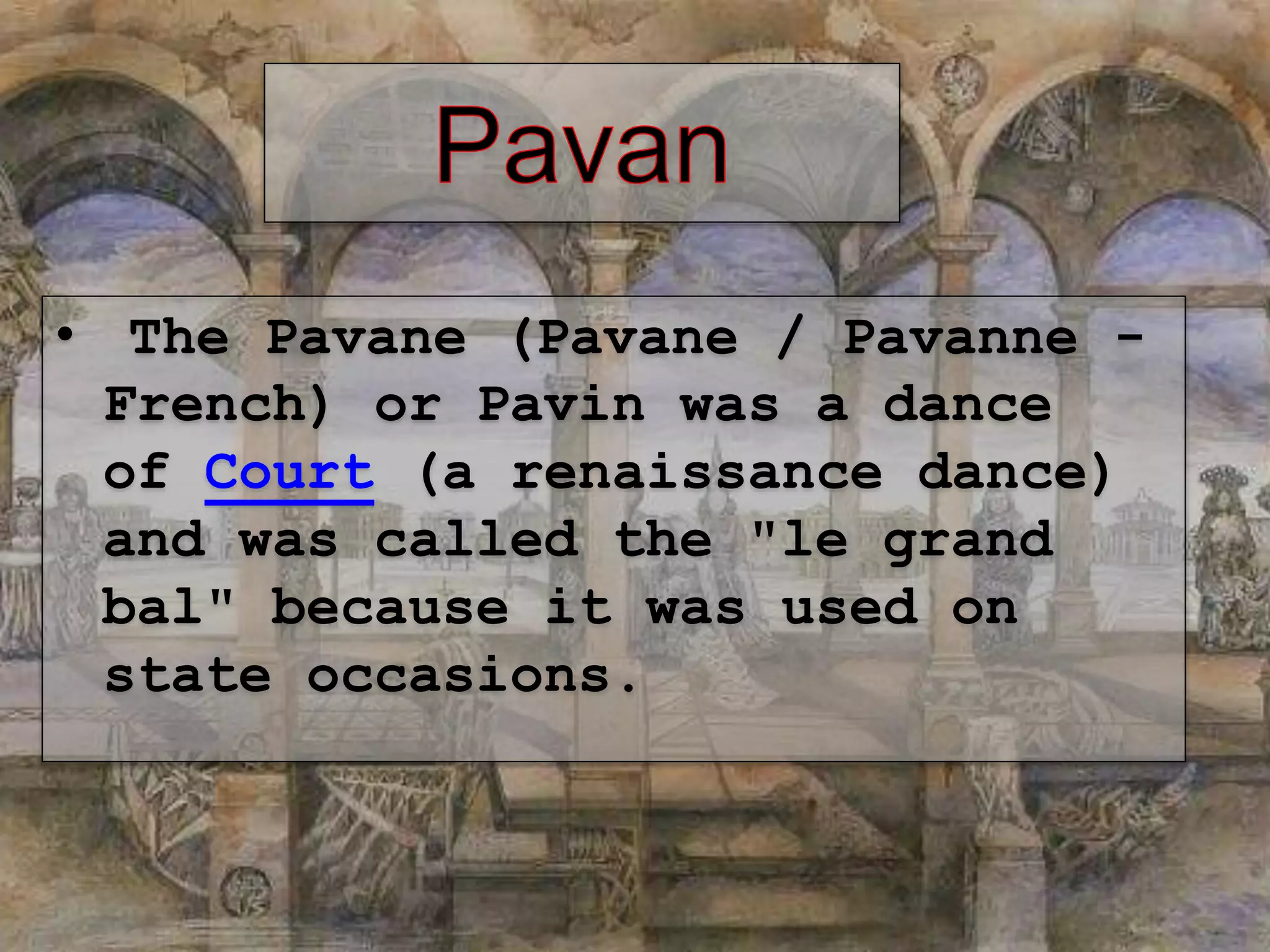 Renaissance (dance) | PPTX