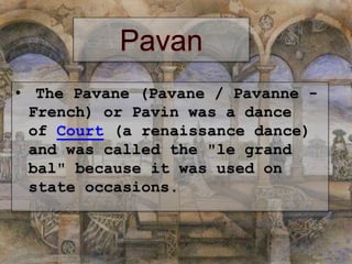 Renaissance (dance) | PPTX