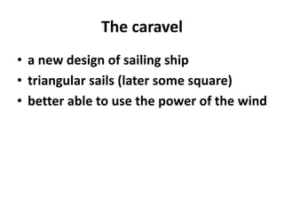 Renaissance (d) travel and exploration | PPTX