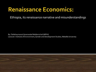 Renaissance economics | PPTX | Christianity | Religion & Spirituality