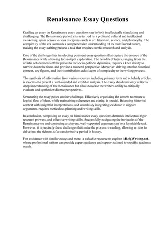 Renaissance Essay Questions.pdf