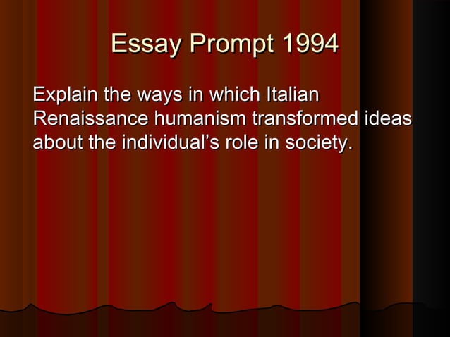 Renaissance Humanism | PPT | Christianity | Religion & Spirituality