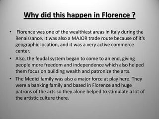 Golden ages of Florence | PPTX