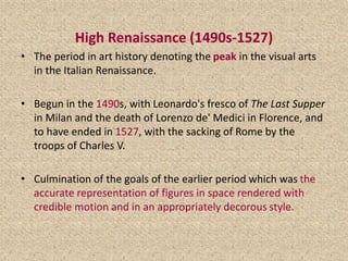 Renaissance in italy | PPTX