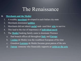 Renaissance in italy (2) | PPTX