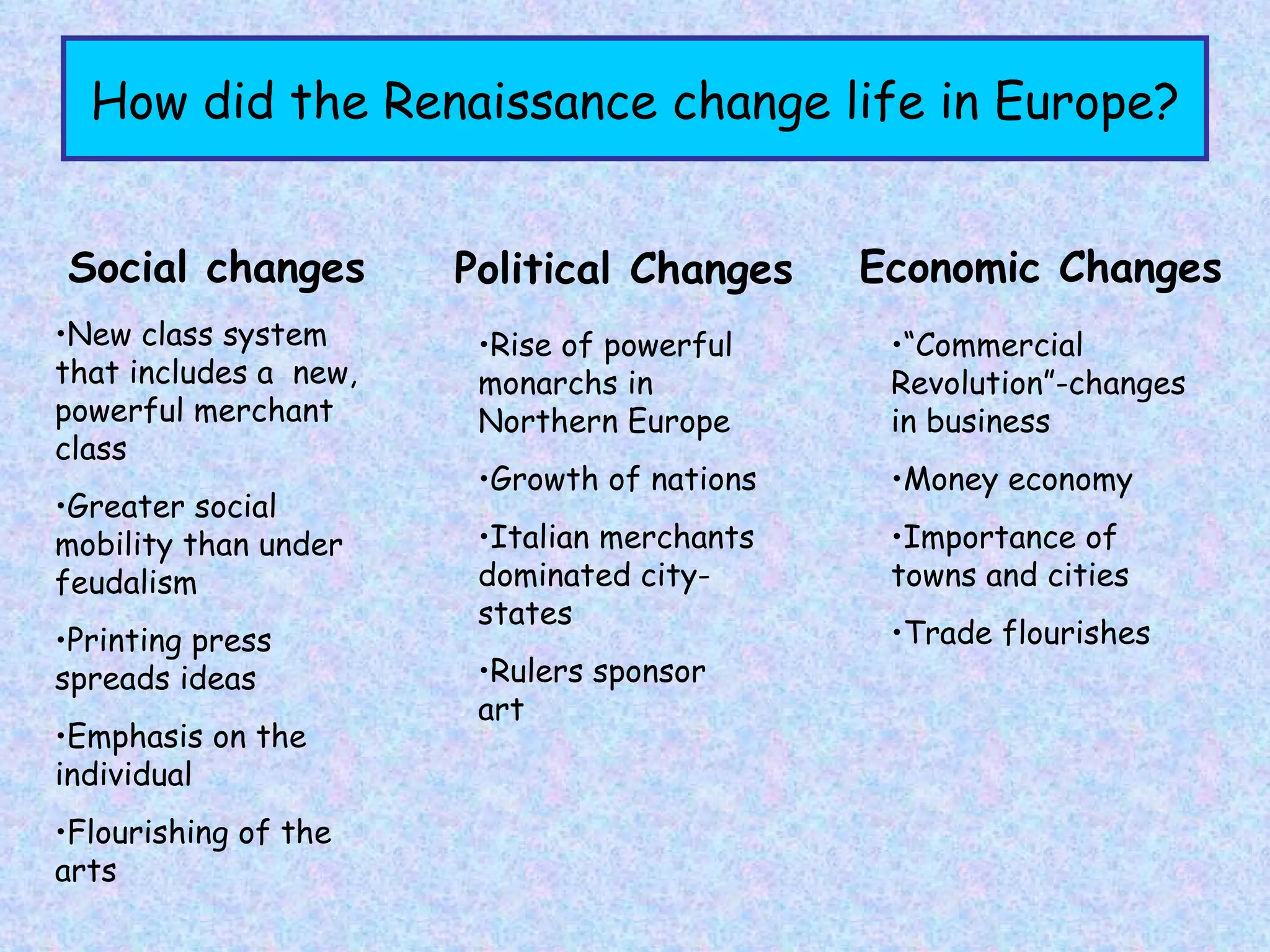 Renaissanceintro[1] | PPT