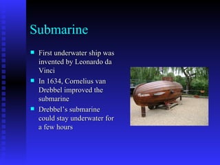 Renaissance Inventions