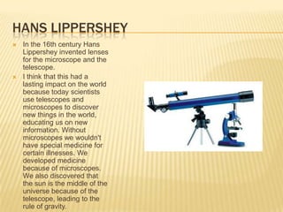 Renaissance inventions timelone (daniel 8 a) | PPT