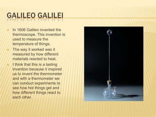 Renaissance Thermometer