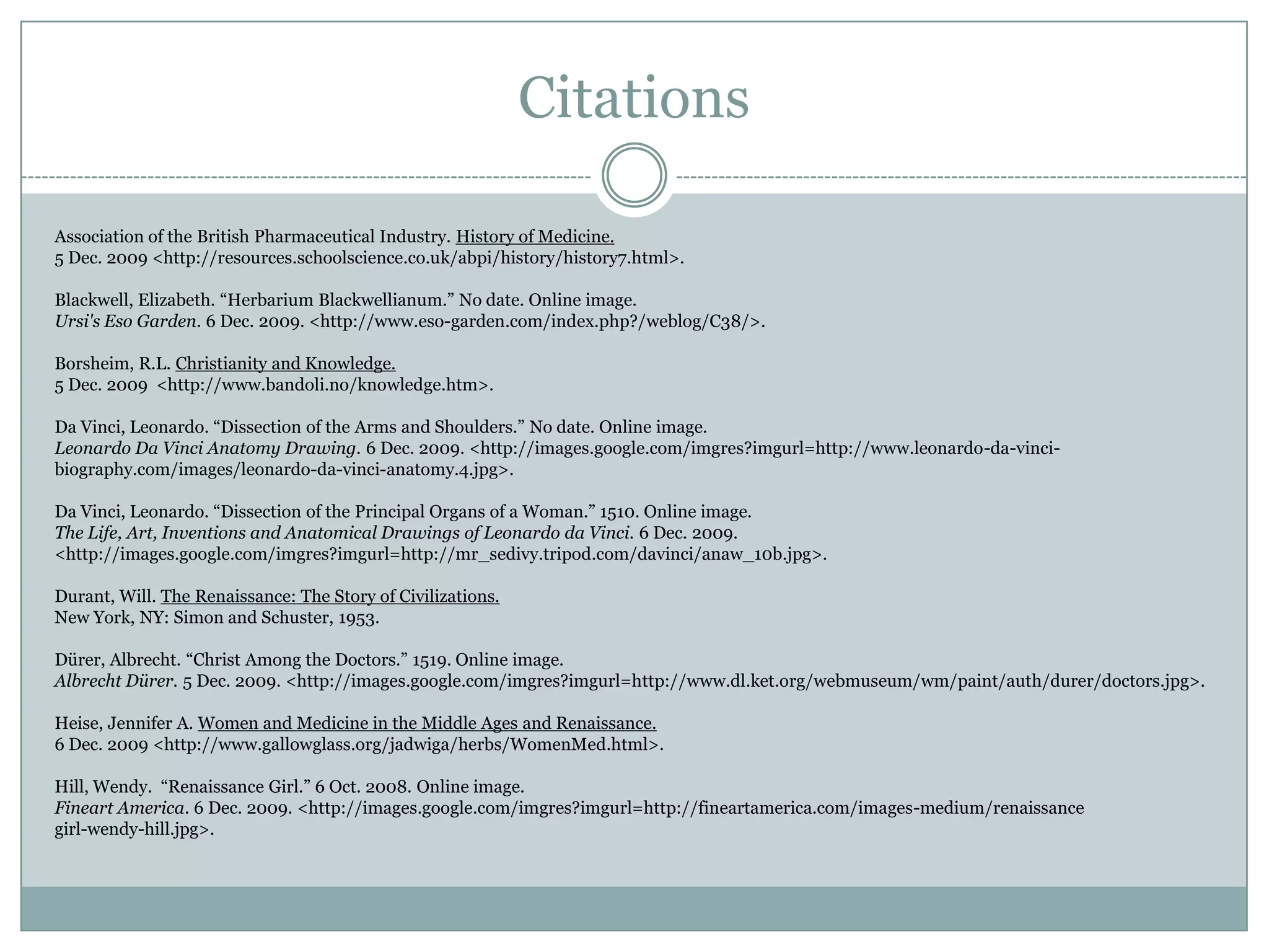 Renaissance Medicine | PPTX