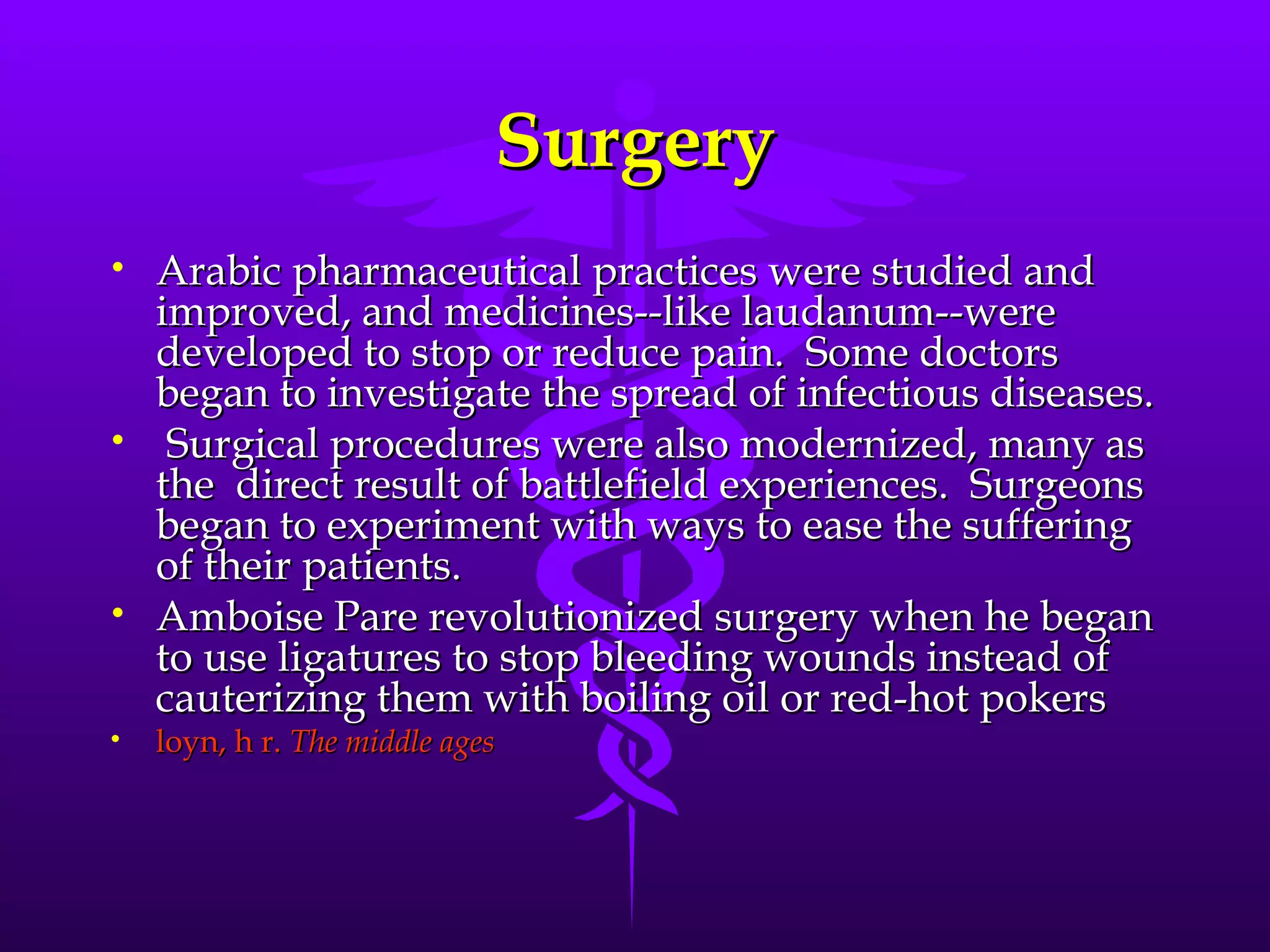 Renaissance Medicine | PPT