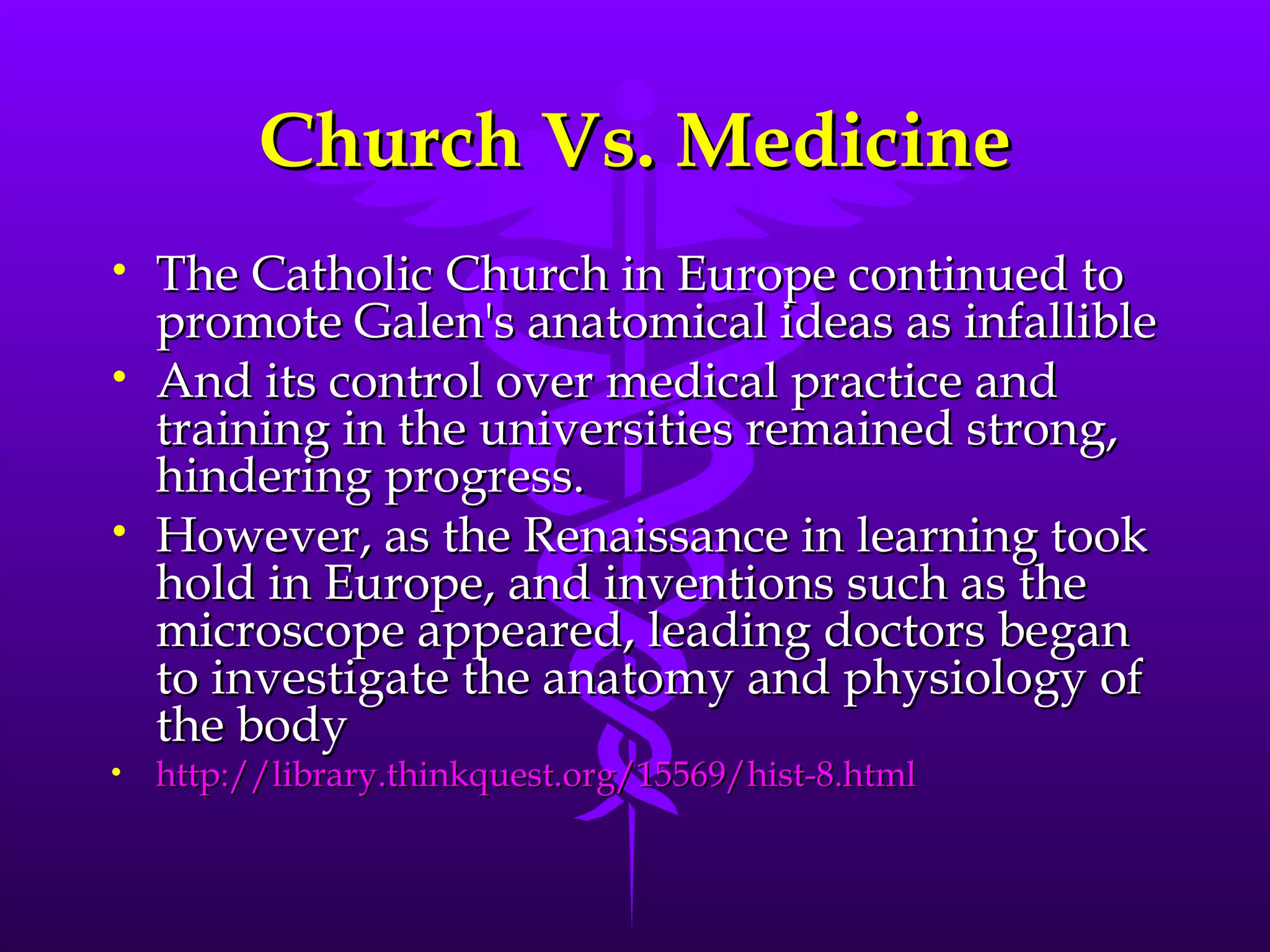 Renaissance Medicine | PPT
