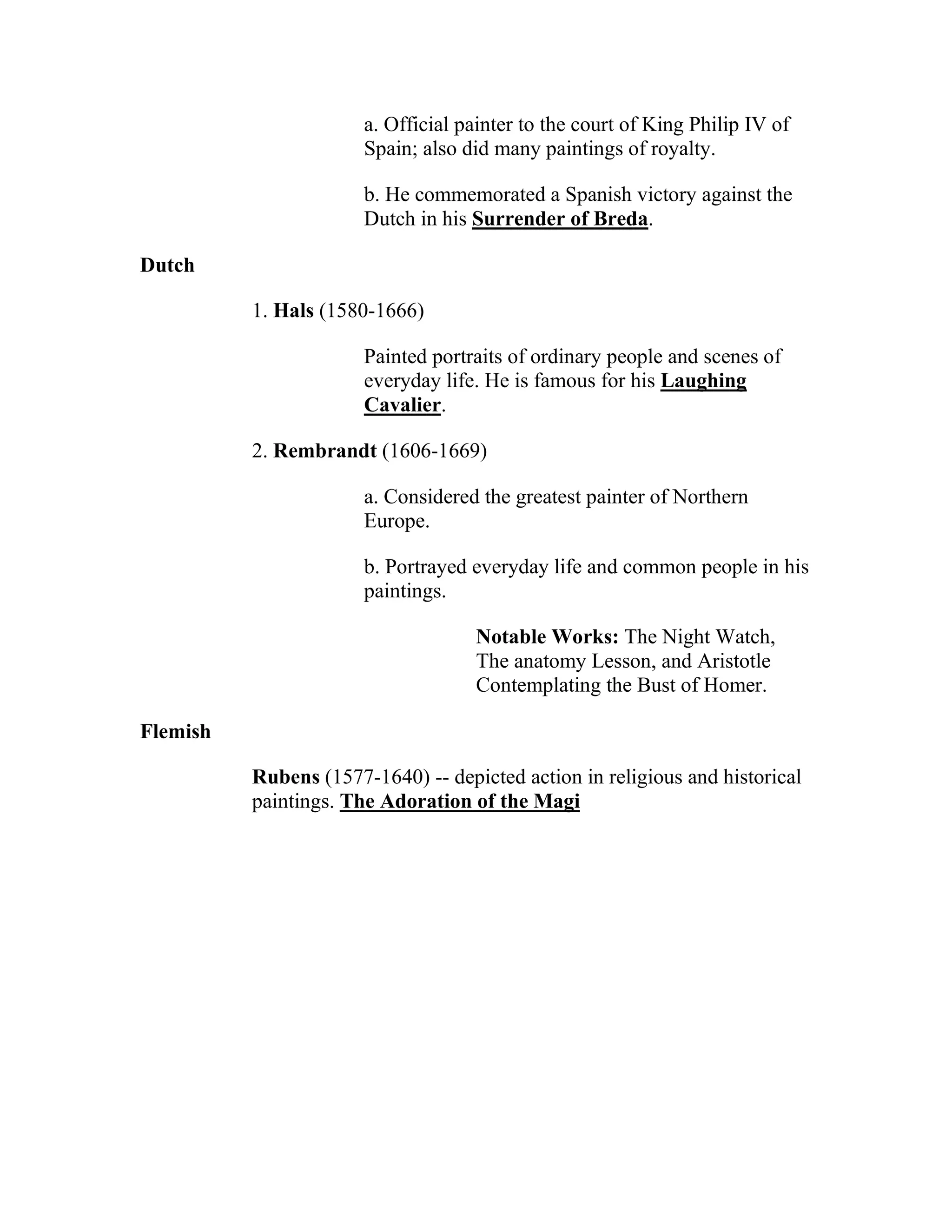Renaissance notes sir naveed yousaf semester 1 | PDF