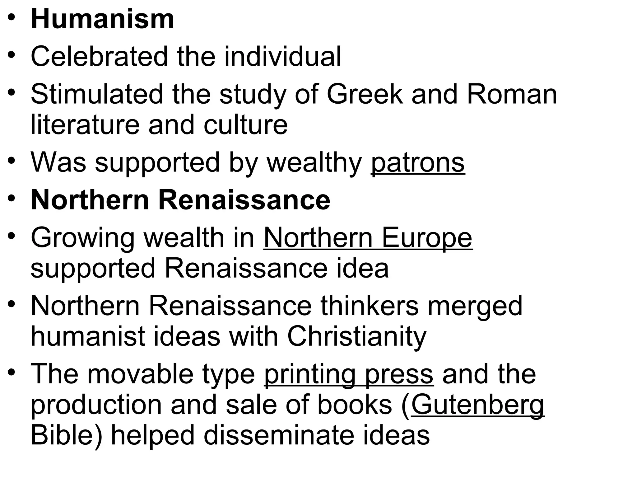 Renaissance Notes pwrpt | PPT | Christianity | Religion & Spirituality