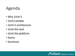 Renaissance of JUnit - Introduction to JUnit 5 | PPTX