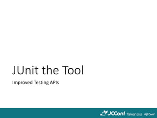 Renaissance of JUnit - Introduction to JUnit 5 | PPTX