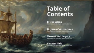 Renaissance Painting Language Arts Subject for High School The Odyssey ...